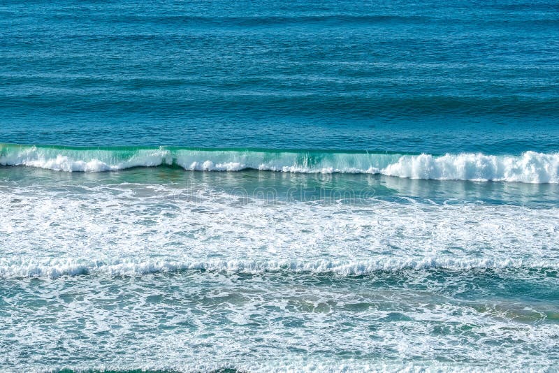 Incredibly Beautiful And Paradise Sea Shore View From The Top Stock ...