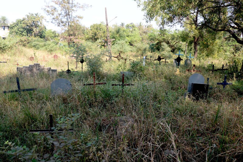 Indian Grave Stone WWI Cemetery, Flanders Field Editorial Image - Image ...