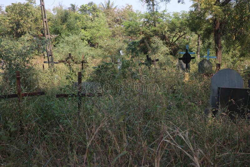 Indian Grave Stone WWI Cemetery, Flanders Field Editorial Image - Image ...