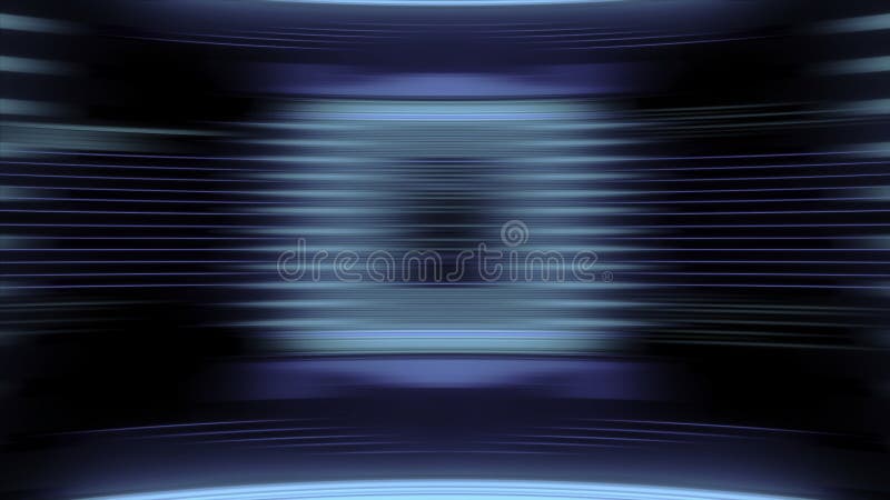 View Inside of an Abstract Time Machine with Neon Lighting. Motion ...
