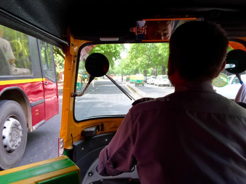 Auto Rickshaw Inside stock photo. Image of inside, tuktuk - 164984704