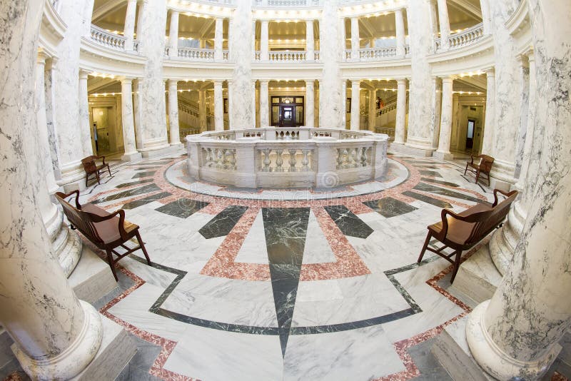 Center of the Idaho State Capitol Building Stock Photo - Image of boise ...