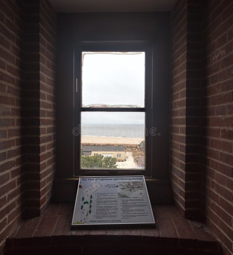 View from Inside Cape May Lighthouse Editorial Photography - Image of ...