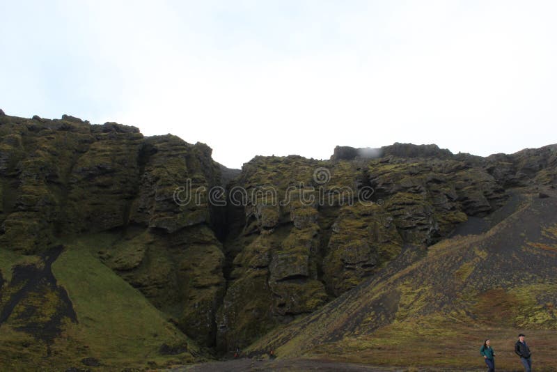 Raudfeldsgja Gorge on Snaefellsnes Iceland Stock Image - Image of ...