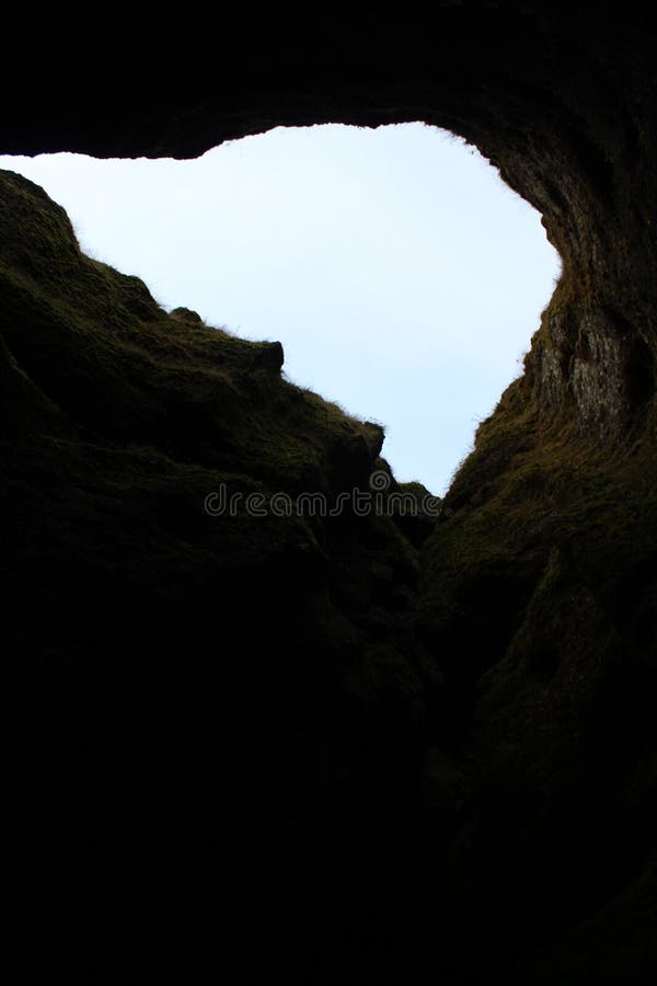 Raudfeldsgja Gorge on Snaefellsnes Iceland Stock Photo - Image of ...