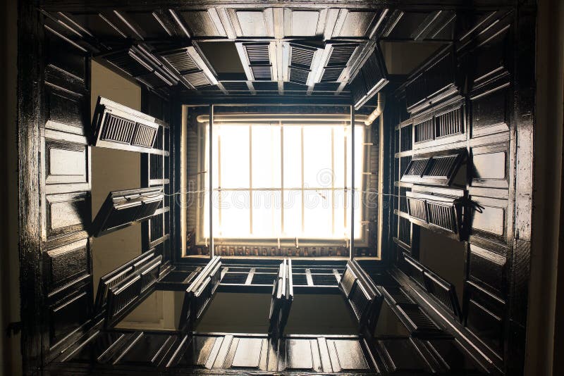 The View Inside of Colonial House Stock Photo - Image of decoration ...