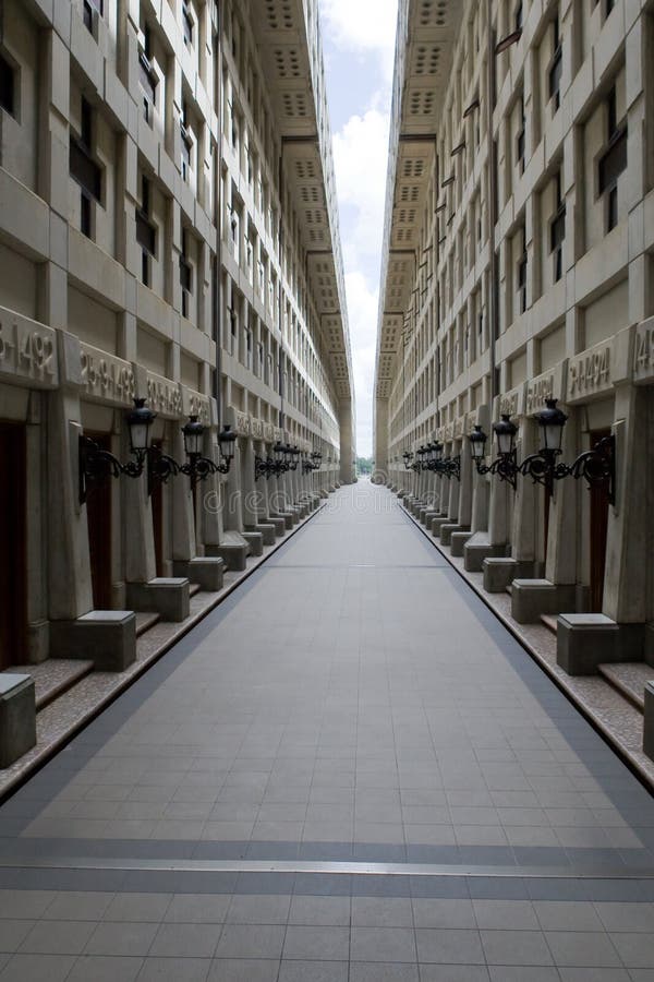 View Inside of Columbus Lighthouse Stock Image - Image of columbus ...