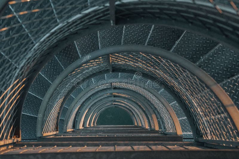 View of Inside Currituck Lighthouse Editorial Stock Image - Image of ...
