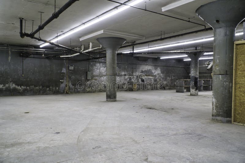 View Inside a Gloomy Abandoned House with Cluttered Things on the Floor ...