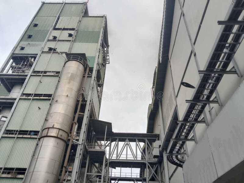 View Inside the Factory Area Stock Image - Image of area, stadium ...