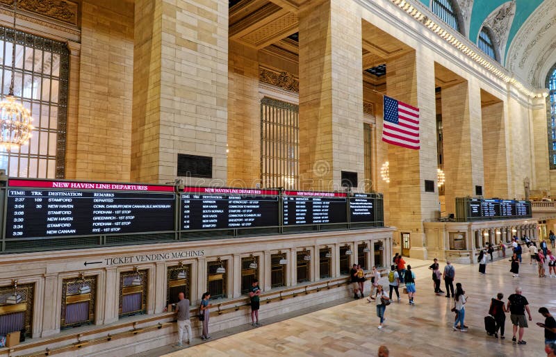 View Inside Grand Central Station Editorial Image - Image of interior ...