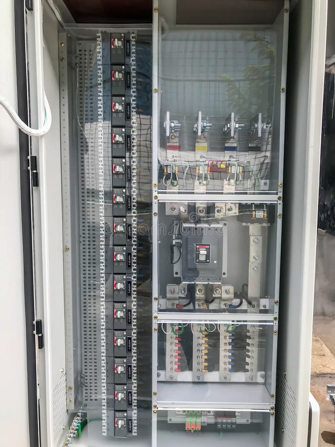 The View Inside of the MSB Panel Cabinet. it is an Intermediate ...