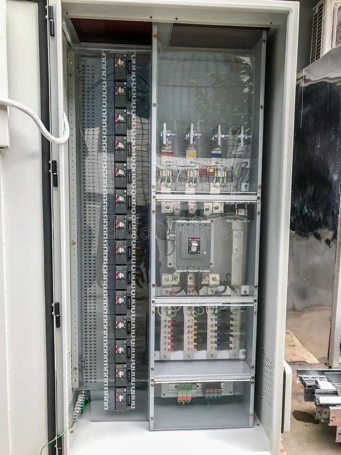 The View Inside of the MSB Panel Cabinet. it is an Intermediate ...