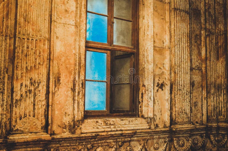 View Inside Old Mosque at Cairo, Egypt Stock Photo - Image of window ...