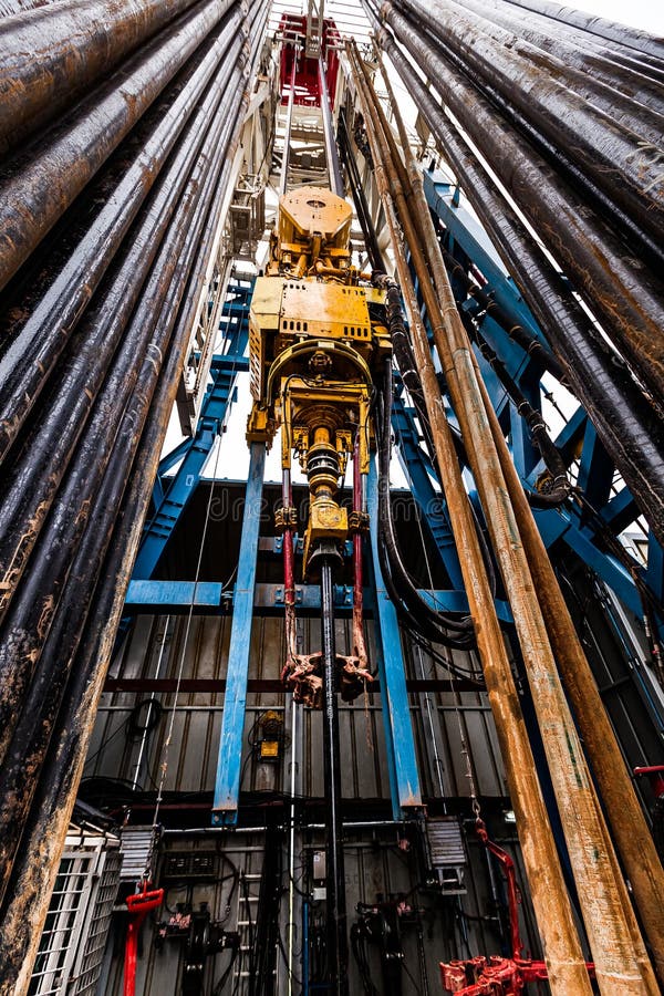 View Inside the Onshore Drilling Platform Stock Photo - Image of ...