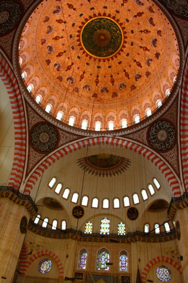 View from Inside of Ottoman Mosque Stock Photo - Image of landmark ...