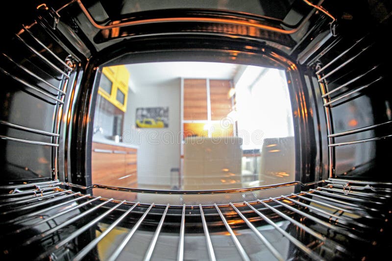 View from Inside oven stock photo. Image of design, detail - 275277036