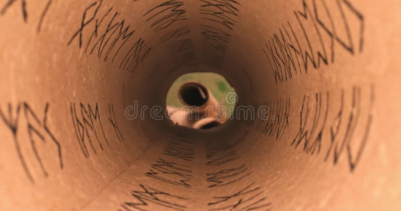 Vintage Scrolls Stacked on a Pile. Ancient Scroll Library Stock Video ...