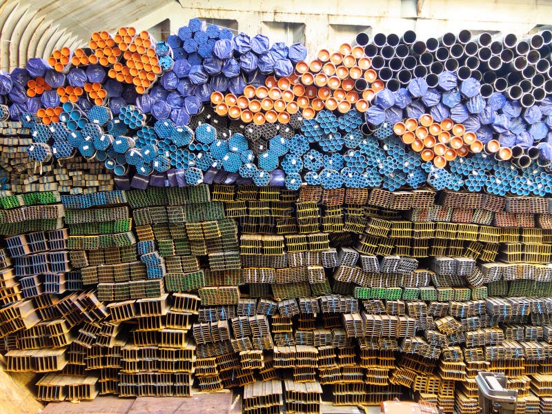 A View from Inside of Ships Cargo Hold Stock Photo - Image of bulker ...