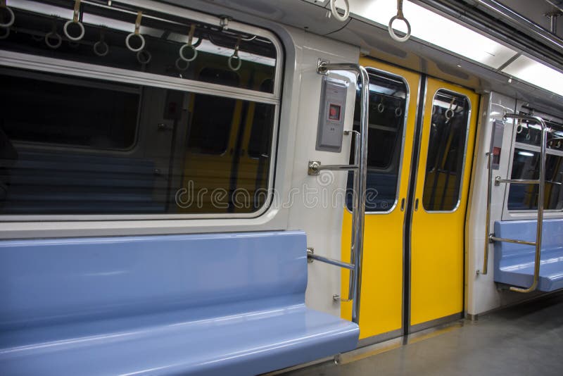 View inside subway stock image. Image of speed, railway - 84184063