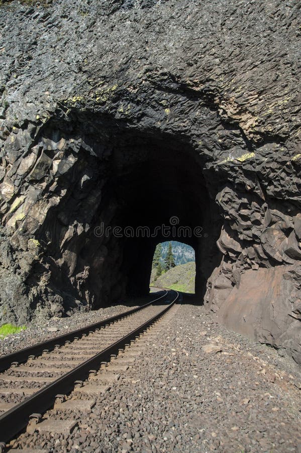 Train tunnel, tracks stock image. Image of transportation - 29834799