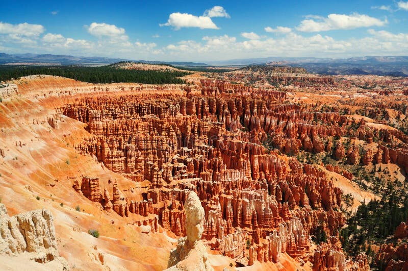 A View of Inspiration Point,bryce Stock Photo - Image of rock, golden ...