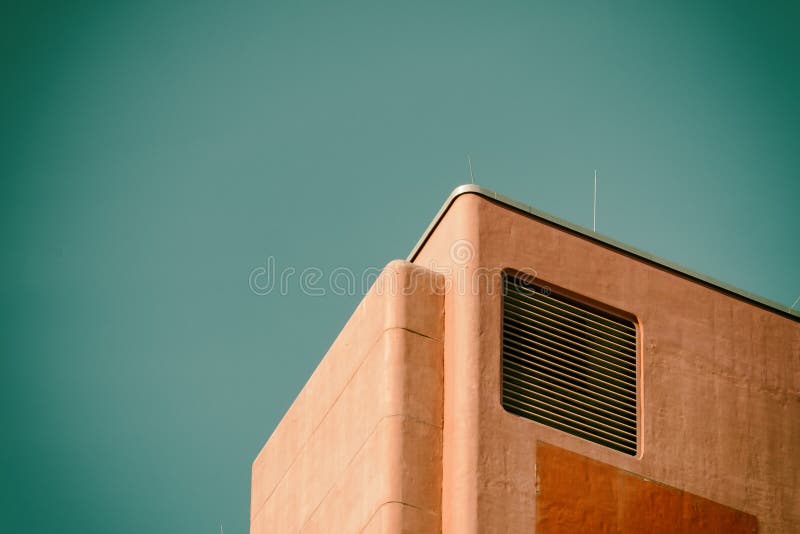 View of an Interesting Architectural Structure on the Turquoise ...