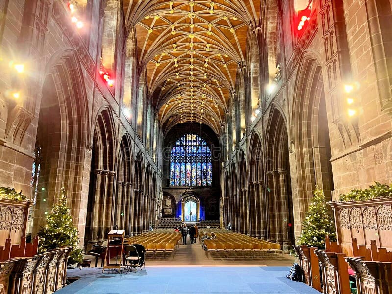 A View of the Interior of Chester Cathedral Editorial Stock Image ...