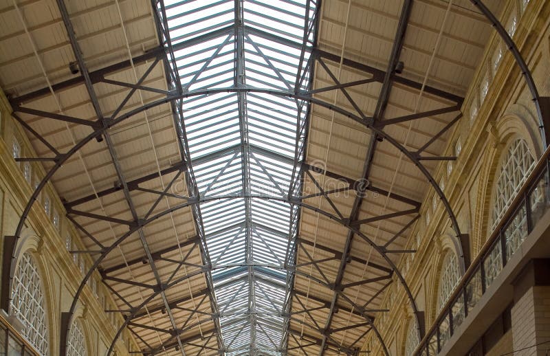 Interior of the Ferry Building in San Francisco Stock Photo - Image of ...