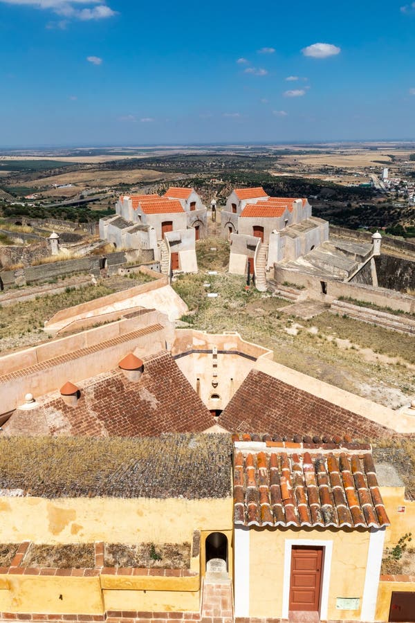 View from the Interior of a Fort in Summer Day Stock Image - Image of ...