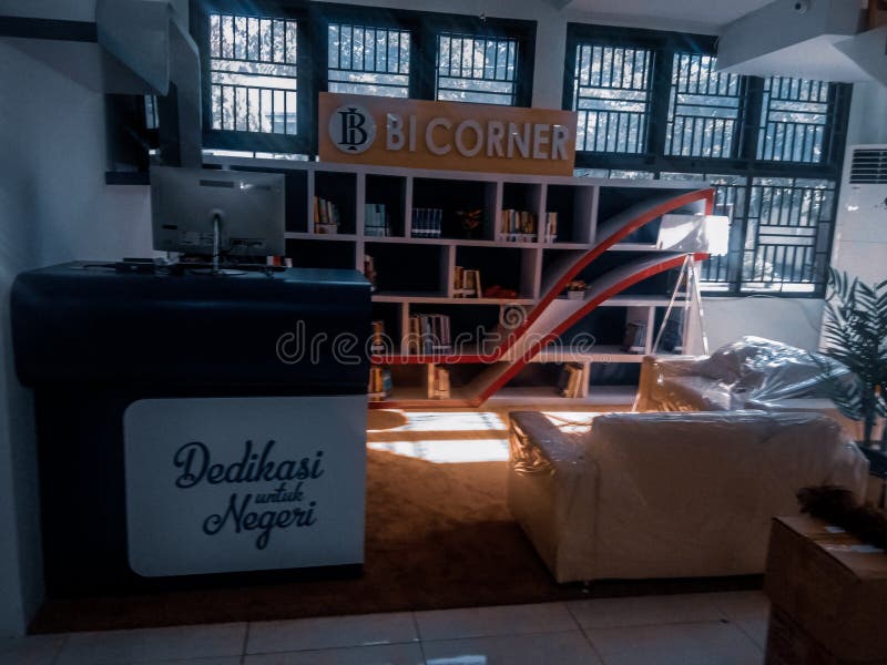 Interior of the Mini Library at the College Editorial Photography ...