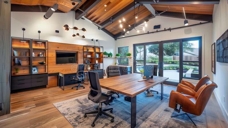 A View of the Interior of a Modern Professional Office Reception Area ...