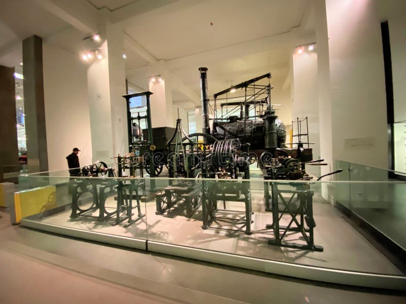 A View of the Interior of the Science Museum in London Editorial ...