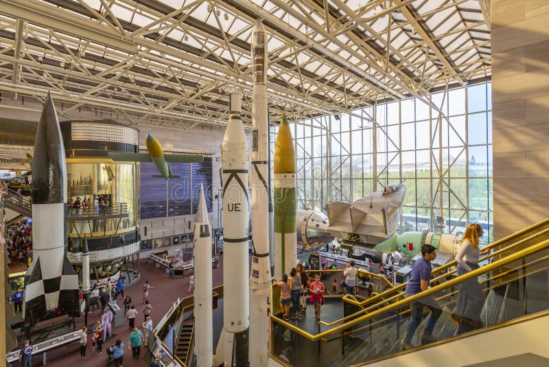 Smithsonian National Air And Space Museum Washington Dc Editorial
