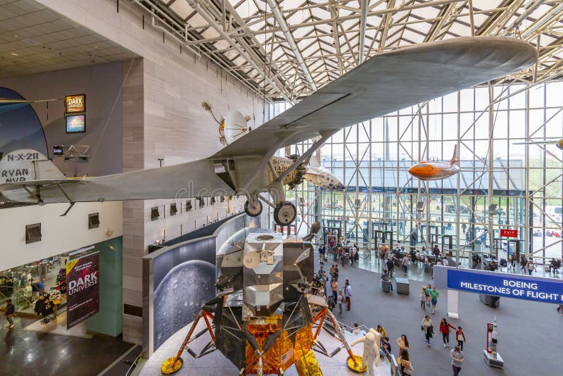 Smithsonian National Air And Space Museum Washington Dc Editorial