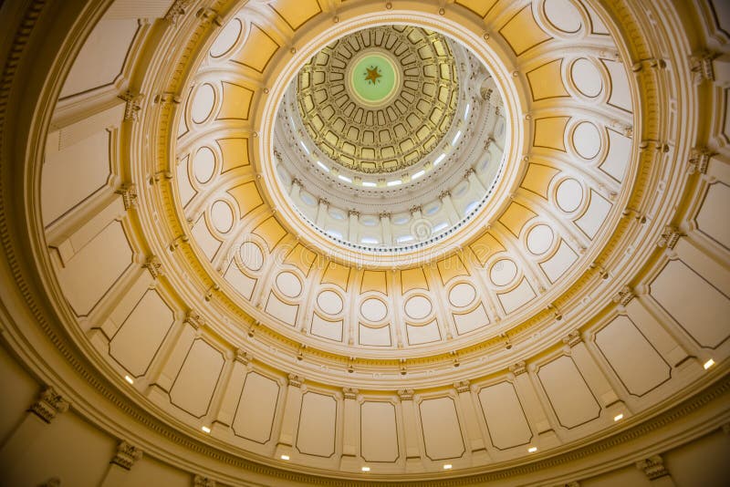 View of the Interior of the Texas State Capitol Located in Downtown ...