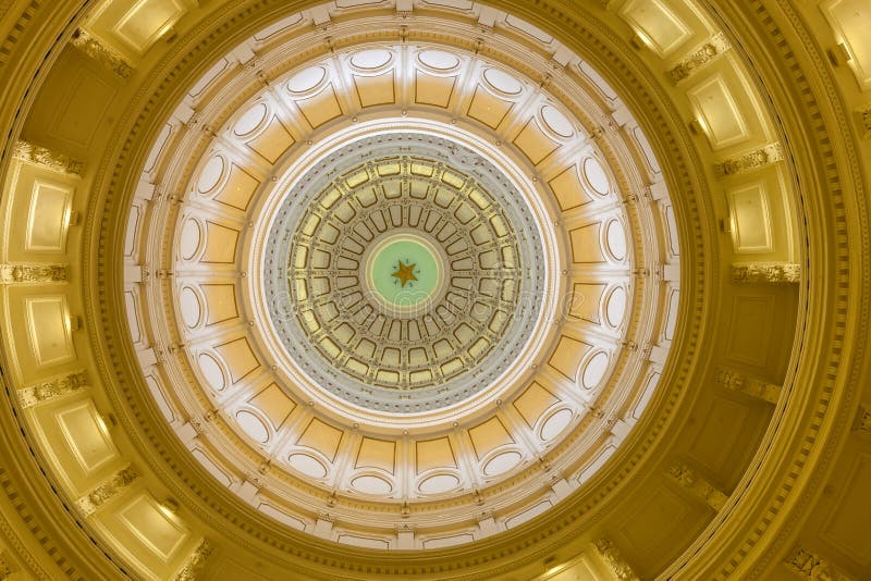 View of the Interior of the Texas State Capitol Located in Downtown ...
