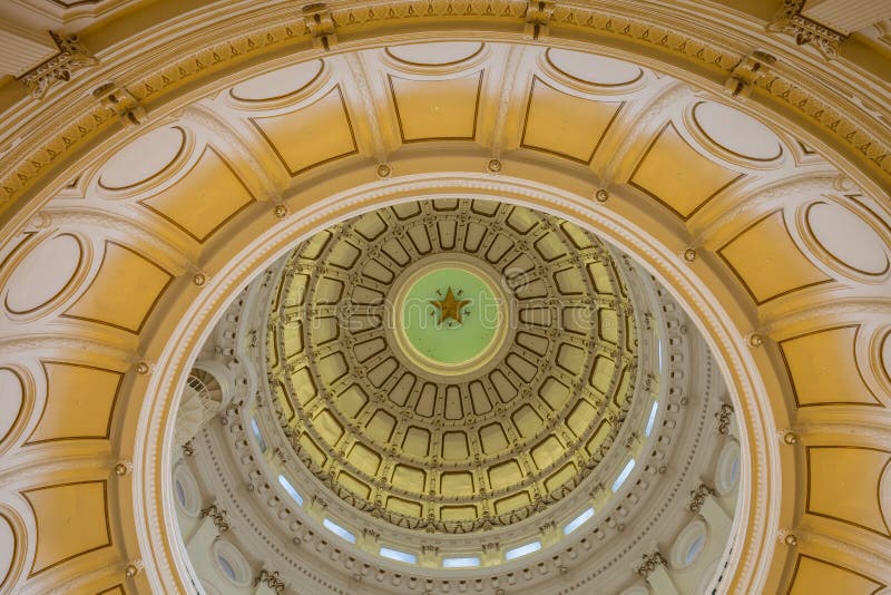 View of the Interior of the Texas State Capitol Located in Downtown ...
