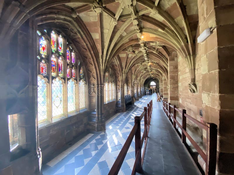 A View of the Interior of Worcester Cathedral Editorial Photography ...