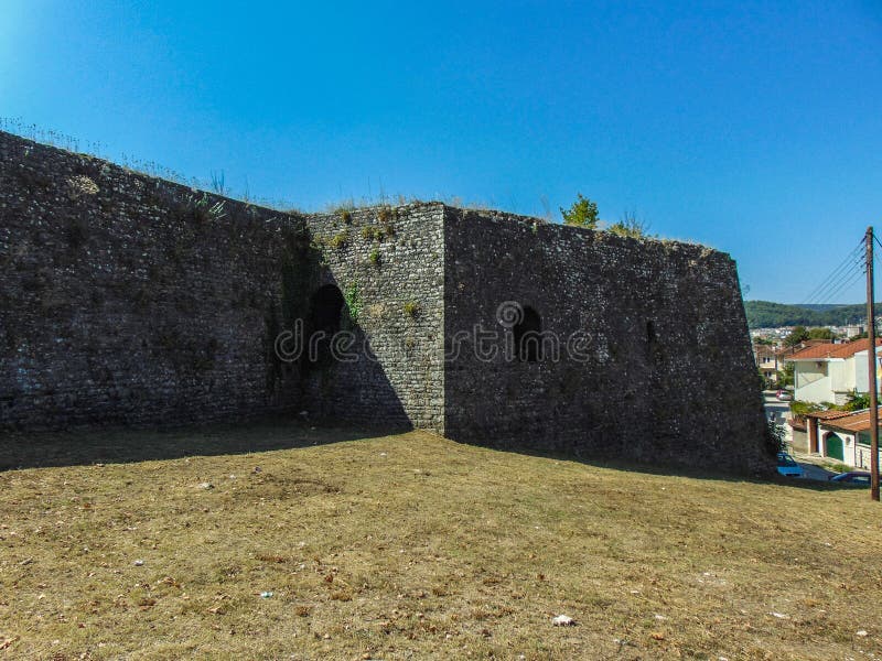 View of Ioannina Castle editorial stock image. Image of giannena ...