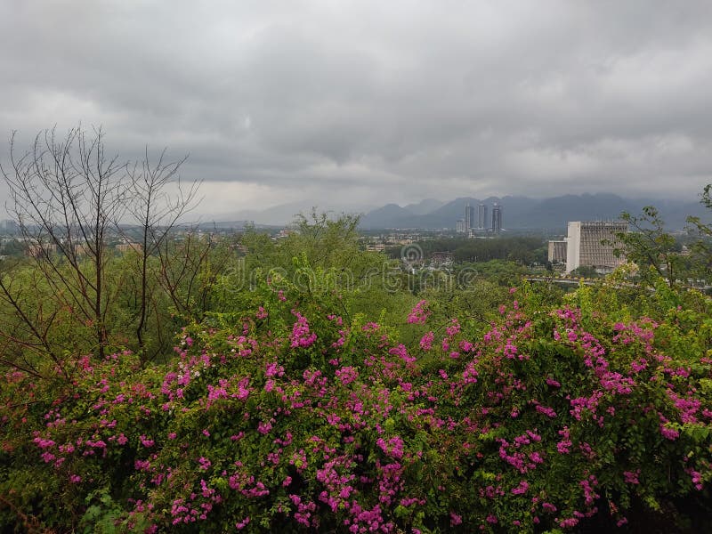 A View of Islamabad in Rainy Weather Stock Image - Image of landscape ...