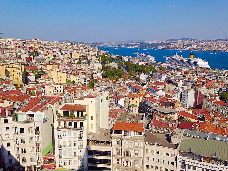 View of Istanbul cityscape stock photo. Image of istanbul - 44884694