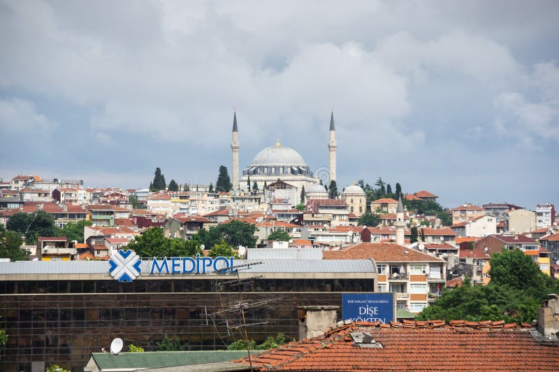 View of Istanbul editorial stock image. Image of asia - 72829794