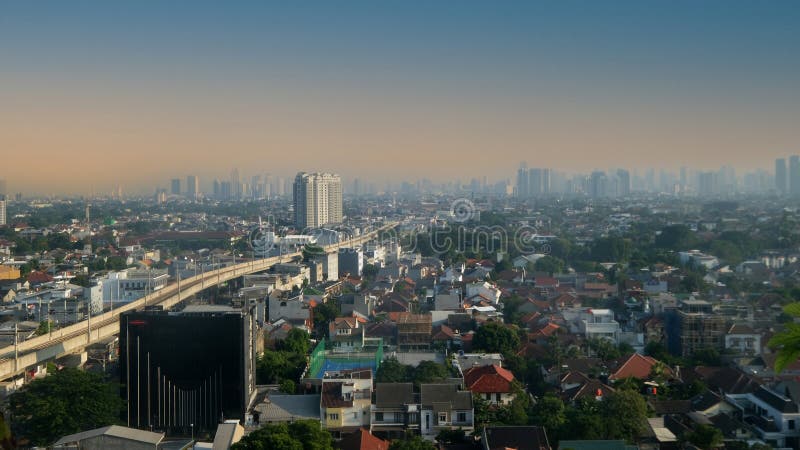 View of Jakarta Area from Above during the Day Editorial Stock Photo ...