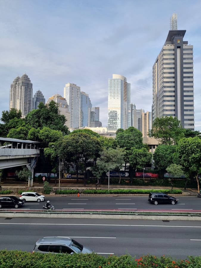 View of Jakarta City, from High Rise Building Editorial Stock Image ...