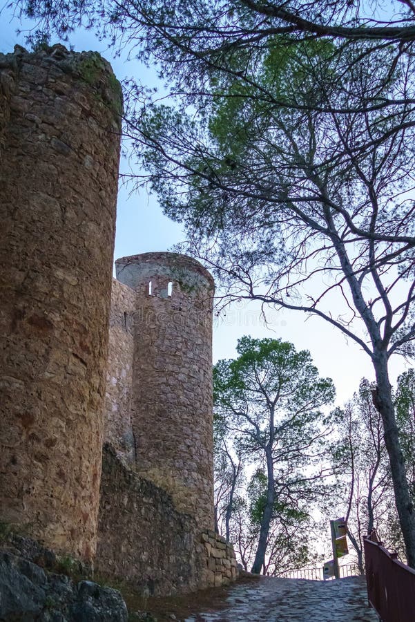 View of Jalance Castle. Valencia Stock Photo - Image of community, trip ...
