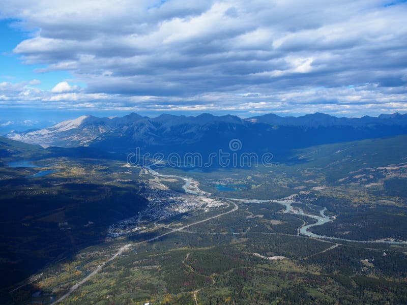 View of Jasper, Canada stock photo. Image of view, nature - 94299902