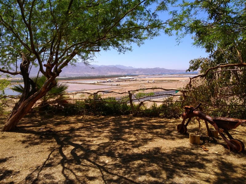 View of the Jordan Mountains Stock Image - Image of mountains, view ...