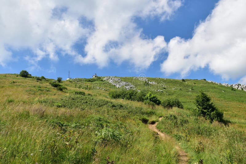 View of the Julian Alps in Austria Stock Photo - Image of stone, high ...