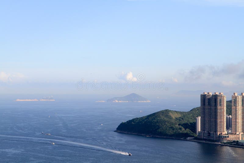 A the View of Junk Bay, Hong Kong 2010 Stock Image - Image of china ...